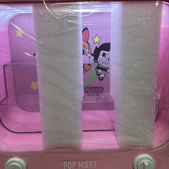 POP MART | Other | Pop Mart Pink Powerpuff Girls Display Case | Poshmark